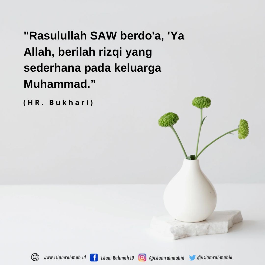 Kesederhanaan Rasullulah SAW - Islam Rahmah