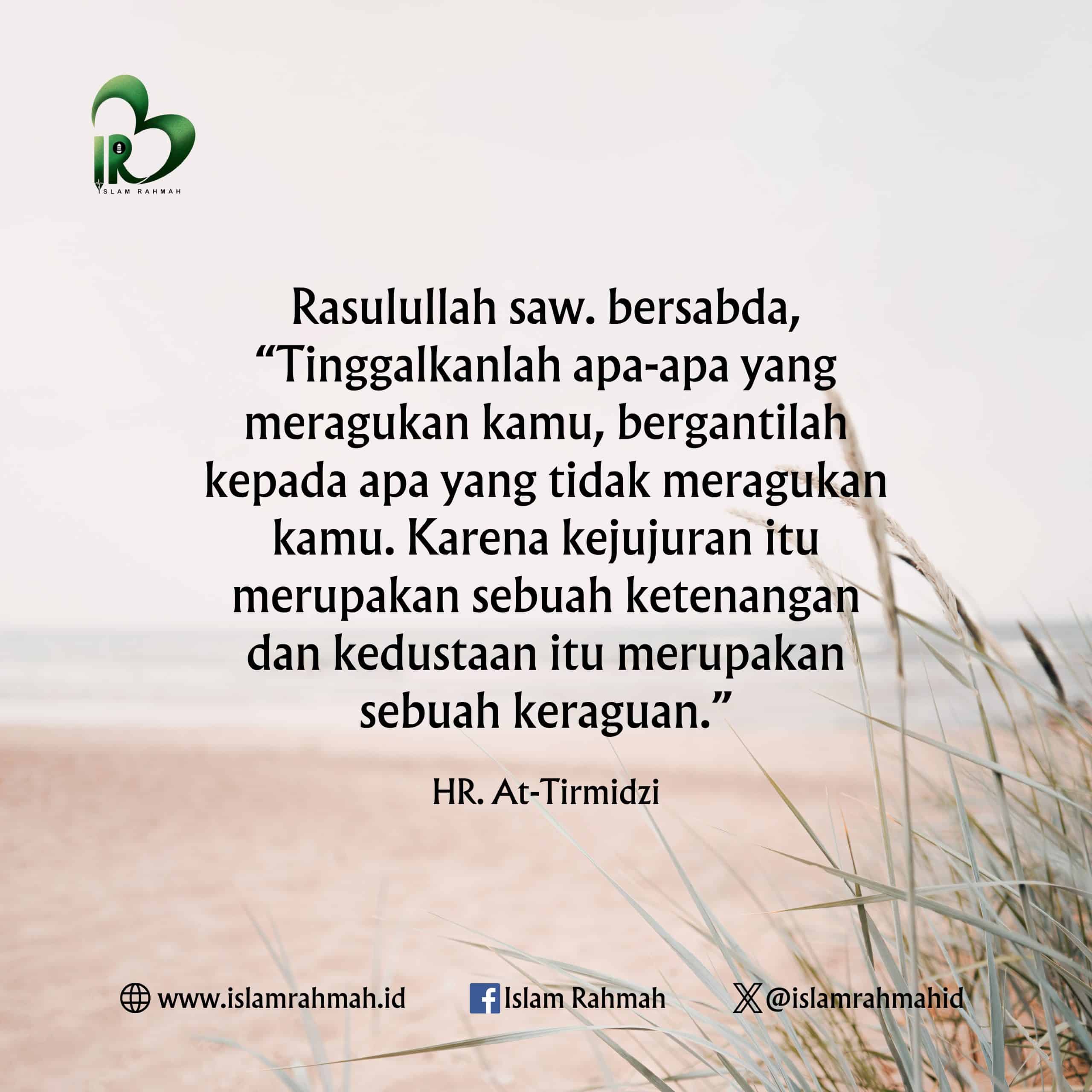 Meraih Ketenangan Hidup Melalui Kejujuran Sejati - Islam Rahmah